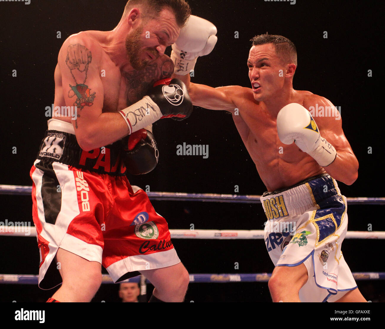 Featherweight bout first direct arena hi-res stock photography and ...