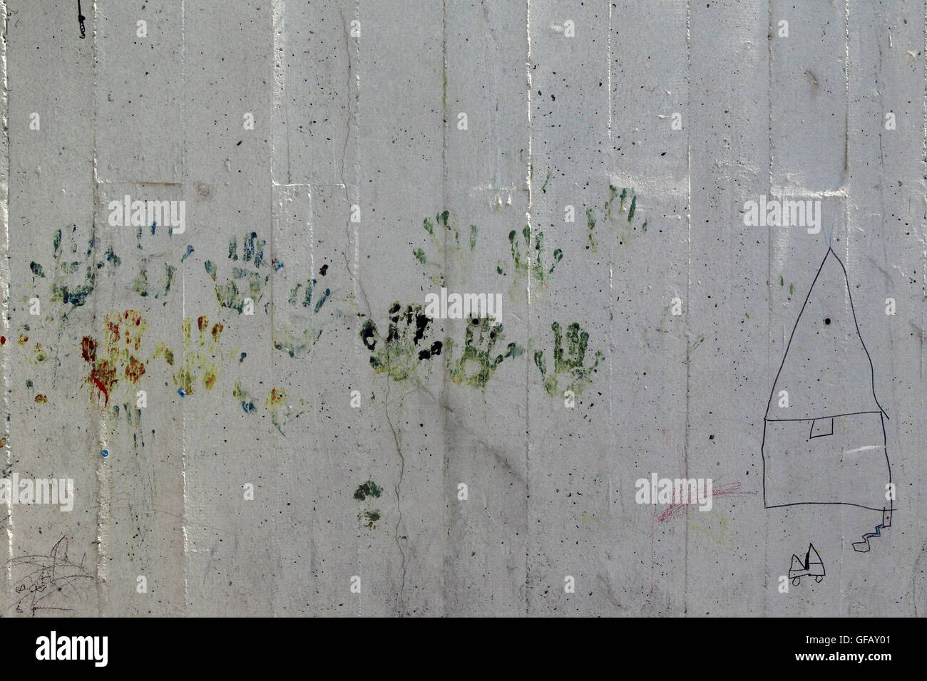 Hand marks hi-res stock photography and images - Alamy