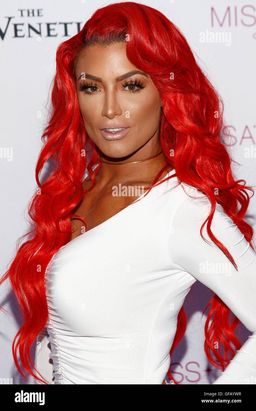 Las Vegas, NV, USA. 30th July, 2016. Eva Marie at arrivals for The 2016 ...