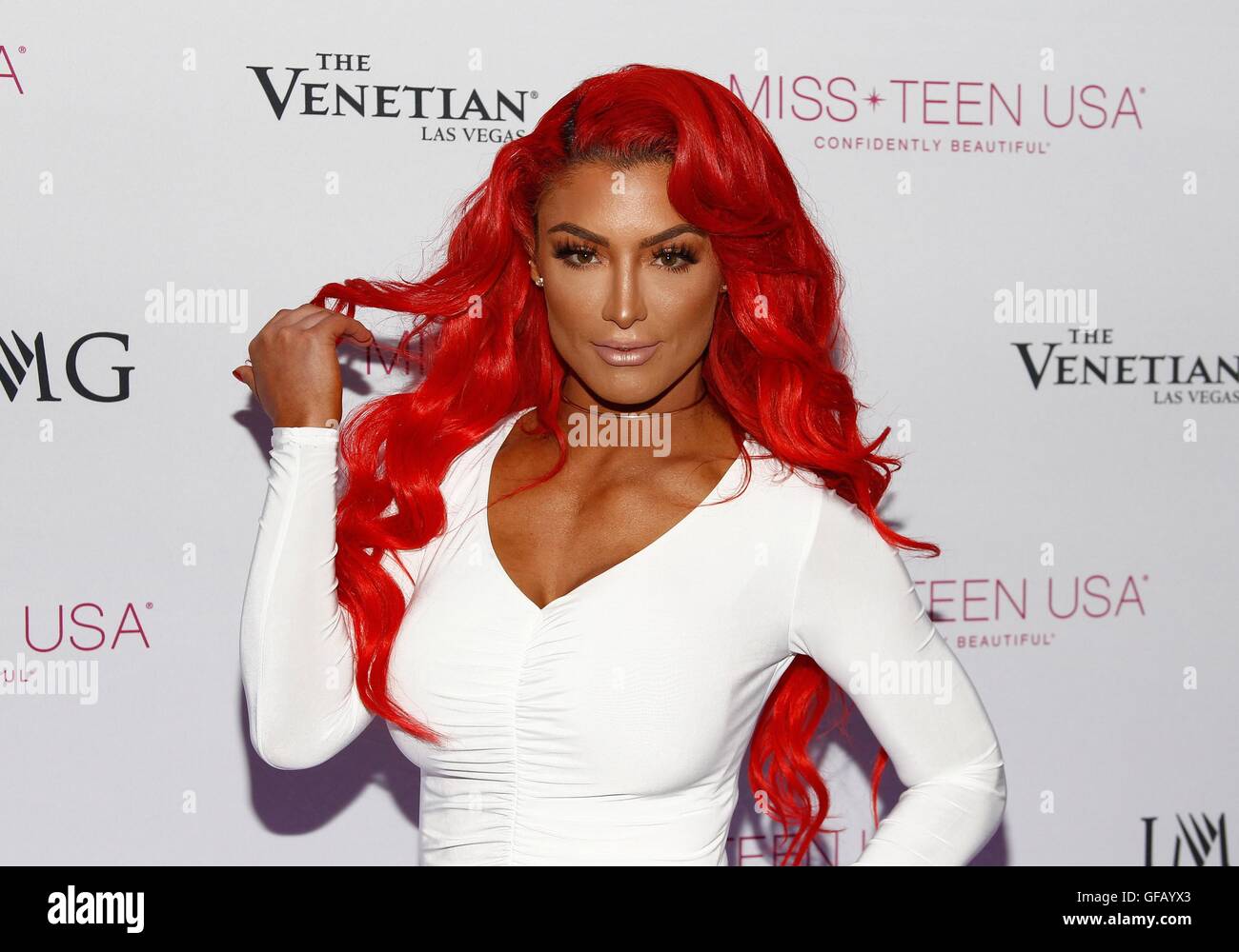 Las Vegas, NV, USA. 30th July, 2016. Eva Marie at arrivals for The 2016 ...