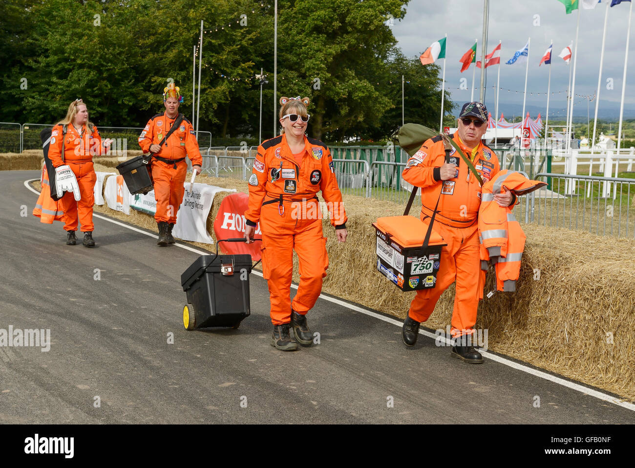Track marshals hi-res stock photography and images - Alamy