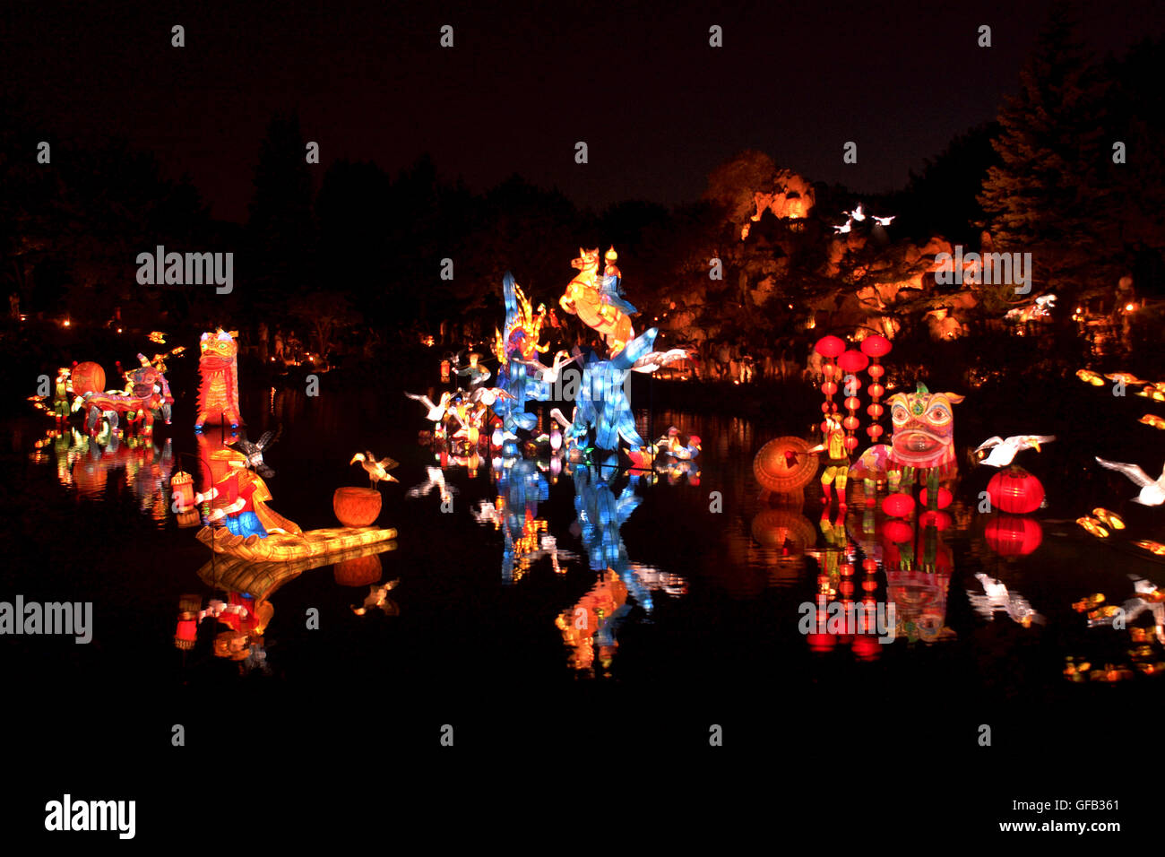 Lanterns beasts hi-res stock photography and images - Alamy