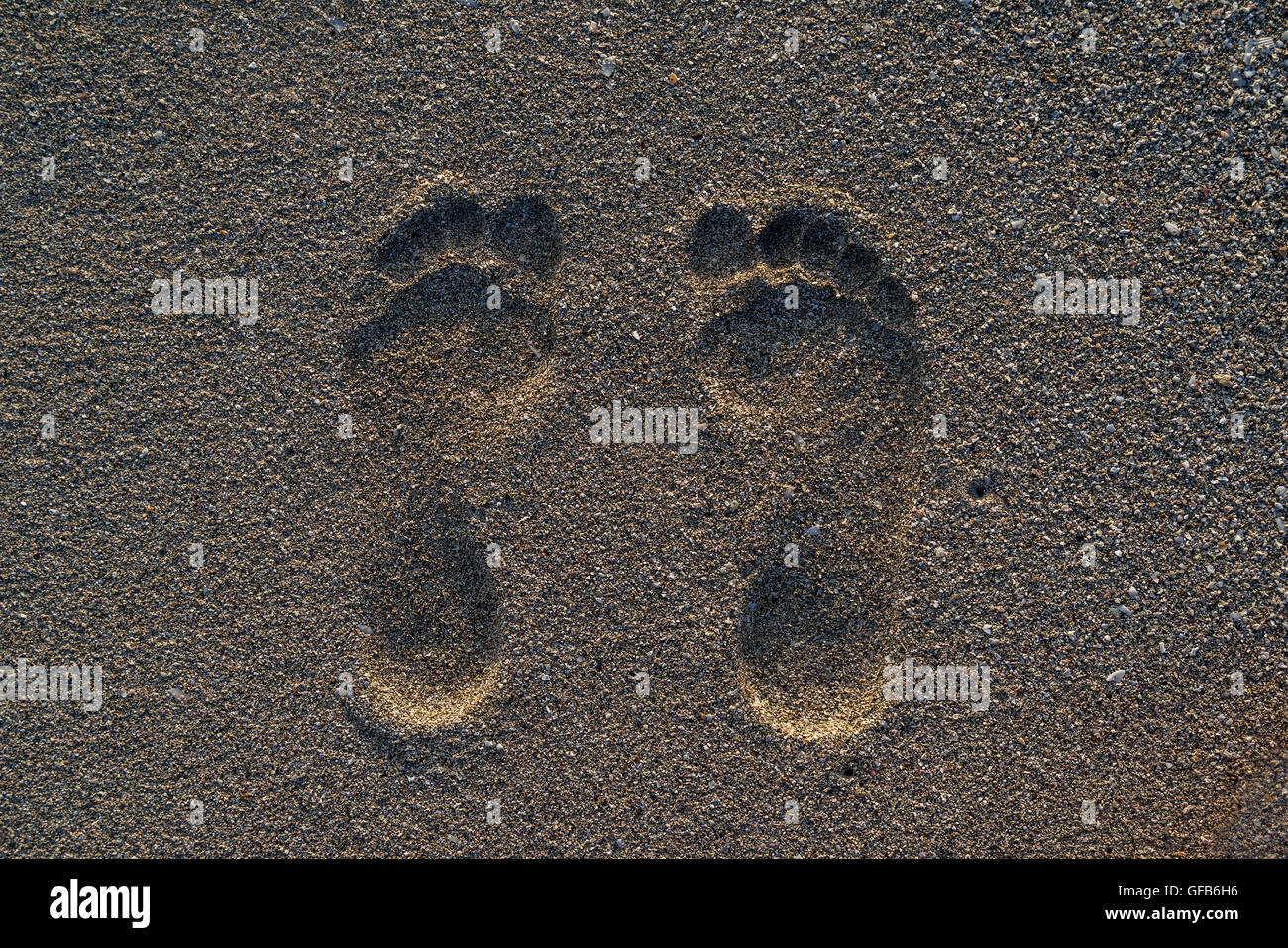 Mans footprints hi-res stock photography and images - Alamy