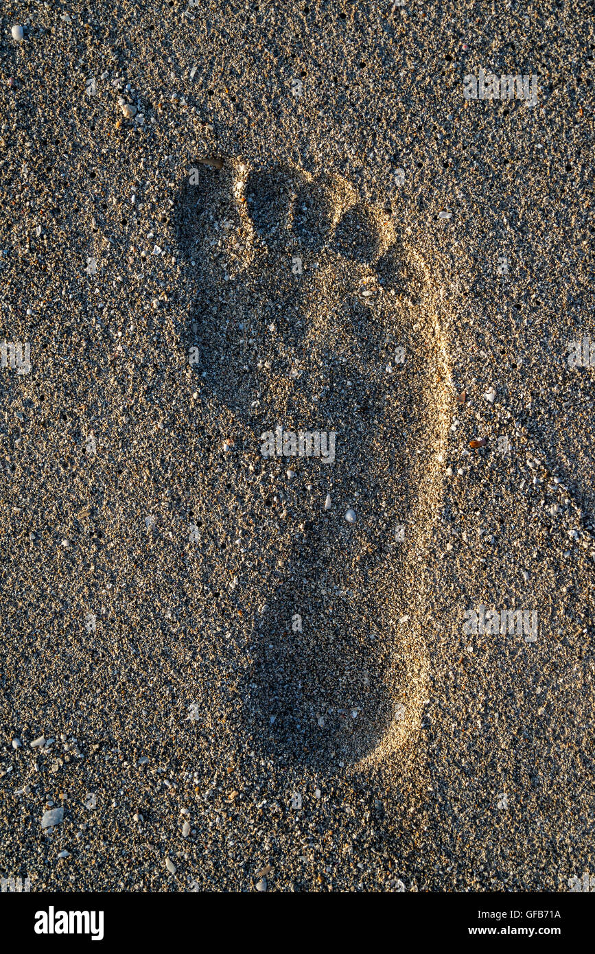 Mans footprints hi-res stock photography and images - Alamy