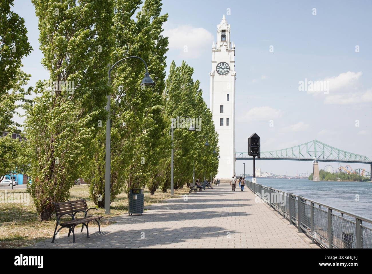 MONTREAL - MAY 27, 2016: The Clock Tower was built between 1919 and ...