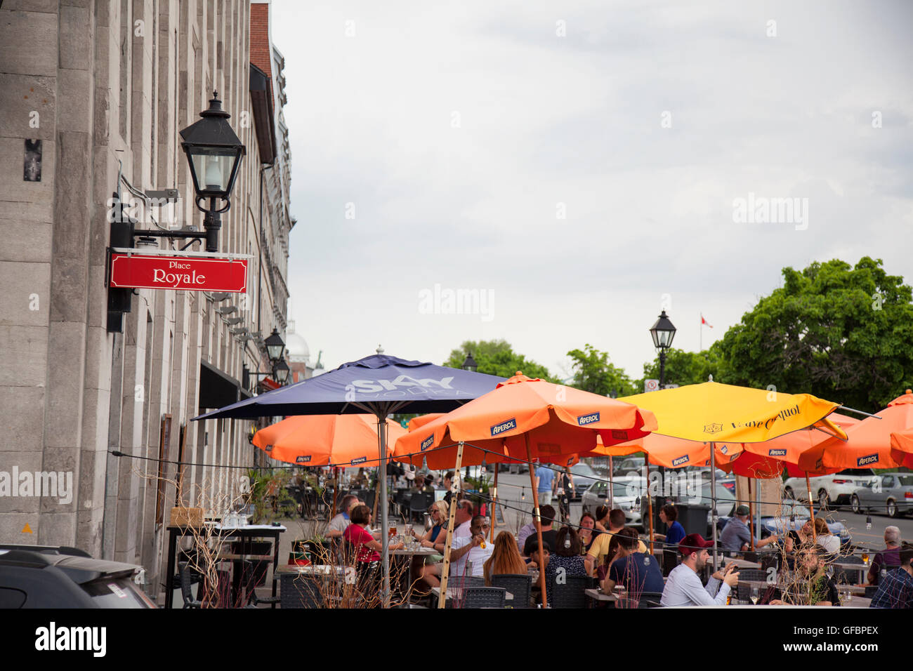 Place royale montreal hi-res stock photography and images - Alamy