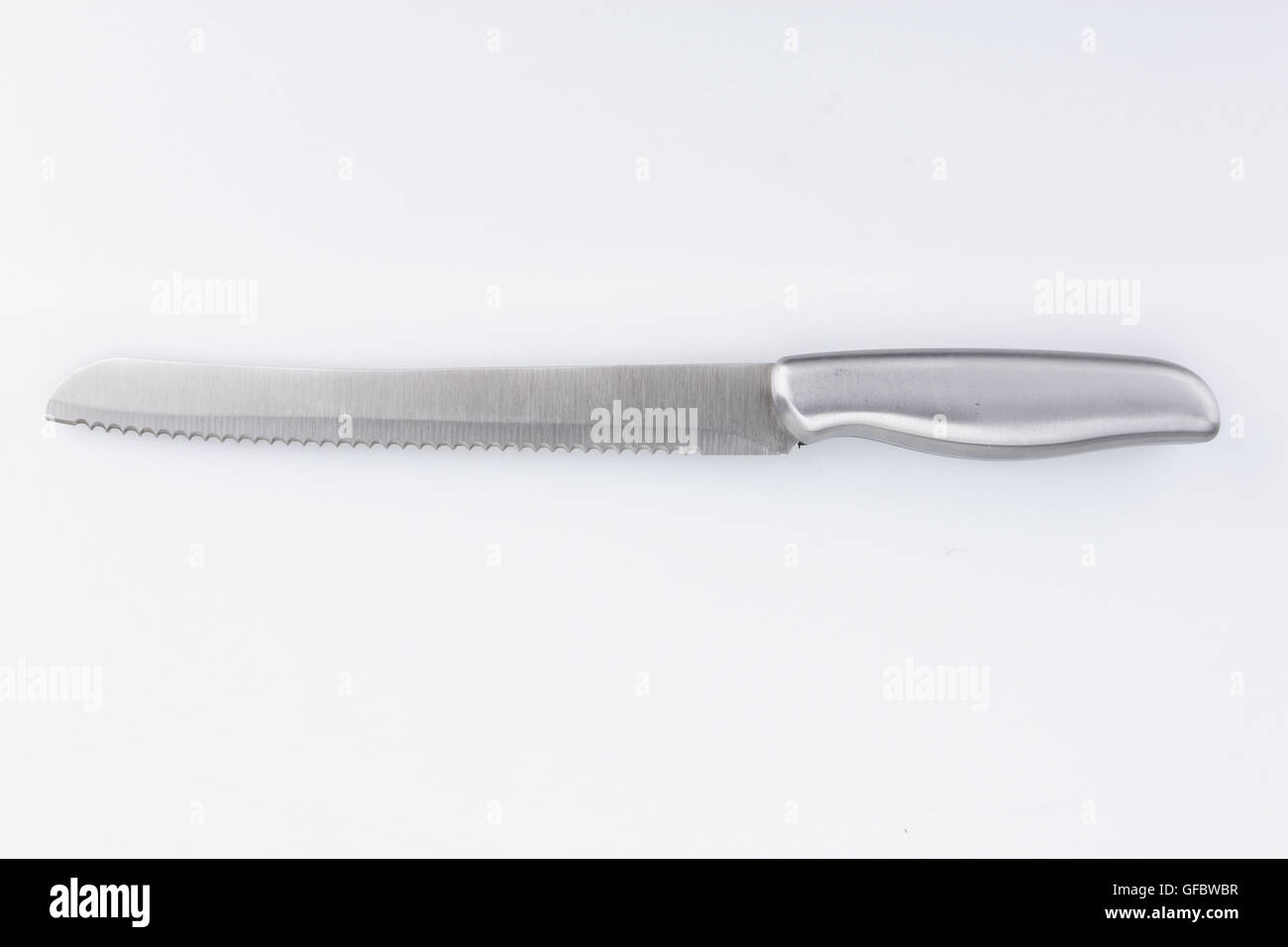 Set of knives isolated on white Stock Photo - Alamy