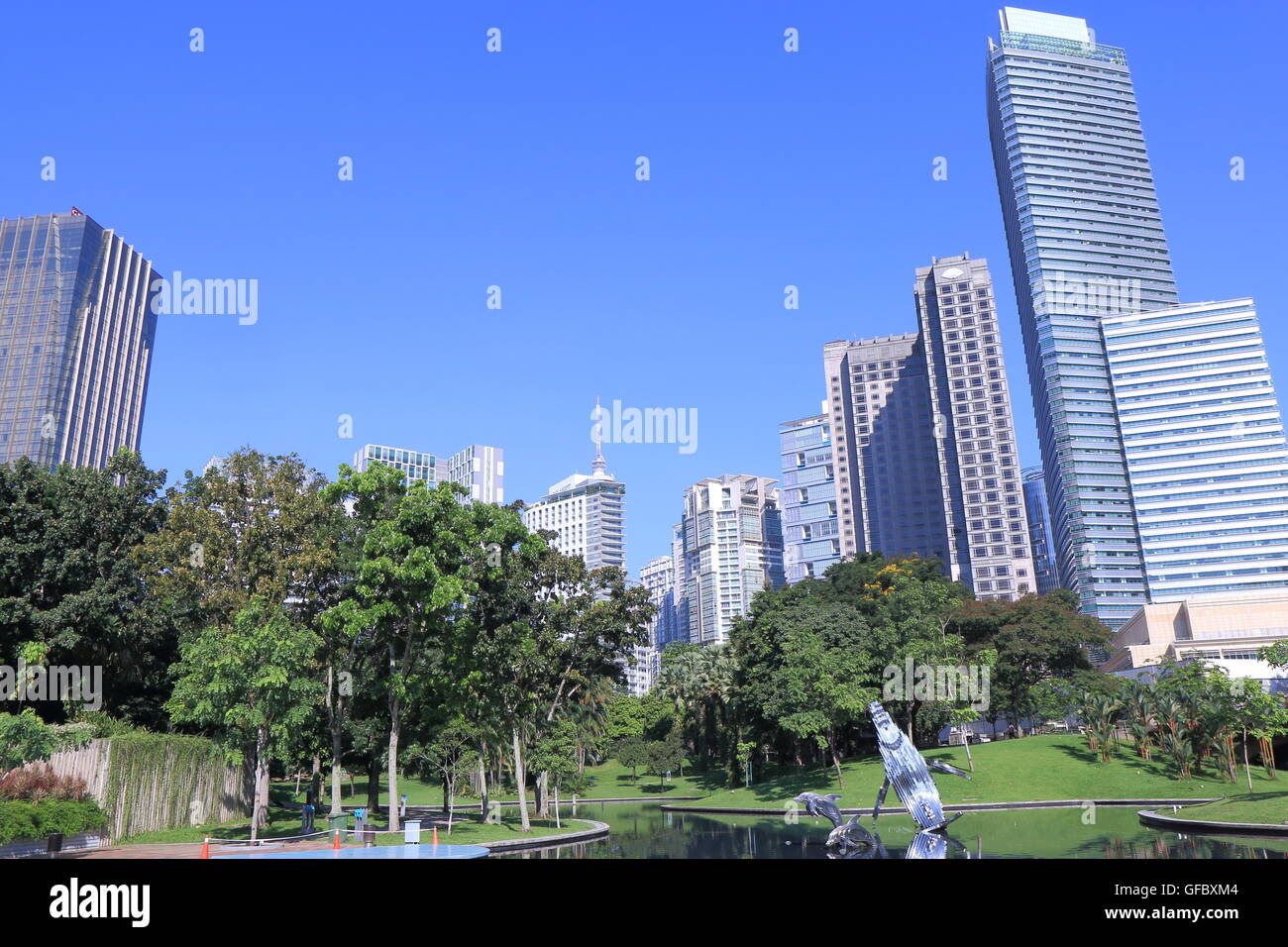 Kuala Lumpur downtown CBD.Kuala Lumpur is the cultural, financial and ...