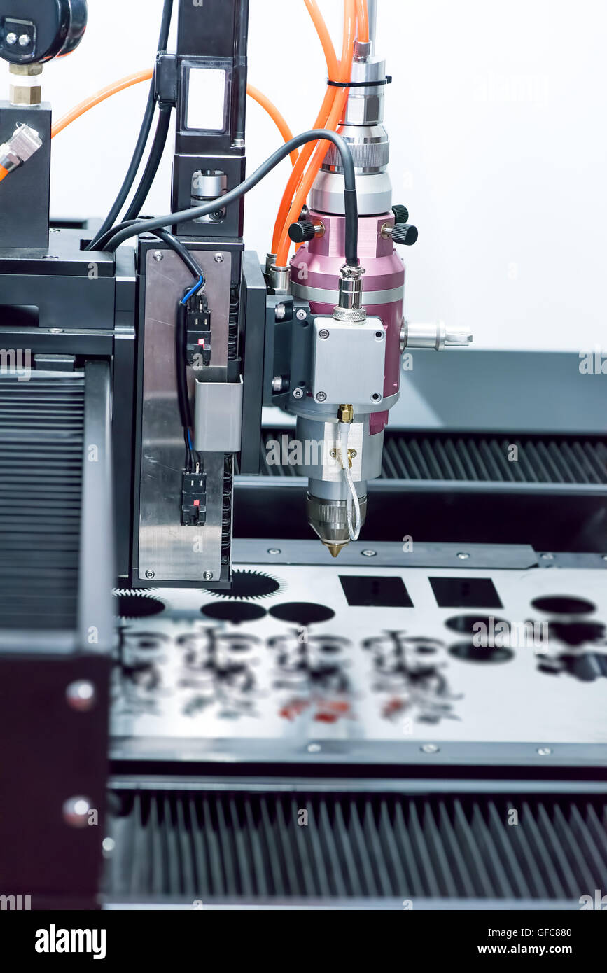 robotic hand machine tool at industrial manufacture factory Stock Photo ...