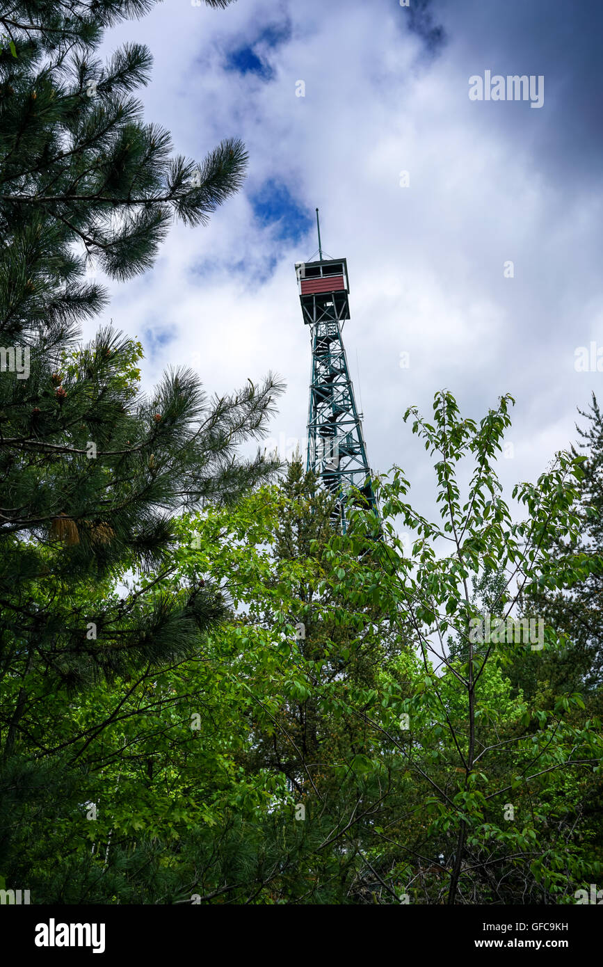 Forest fire watch tower hi-res stock photography and images - Alamy