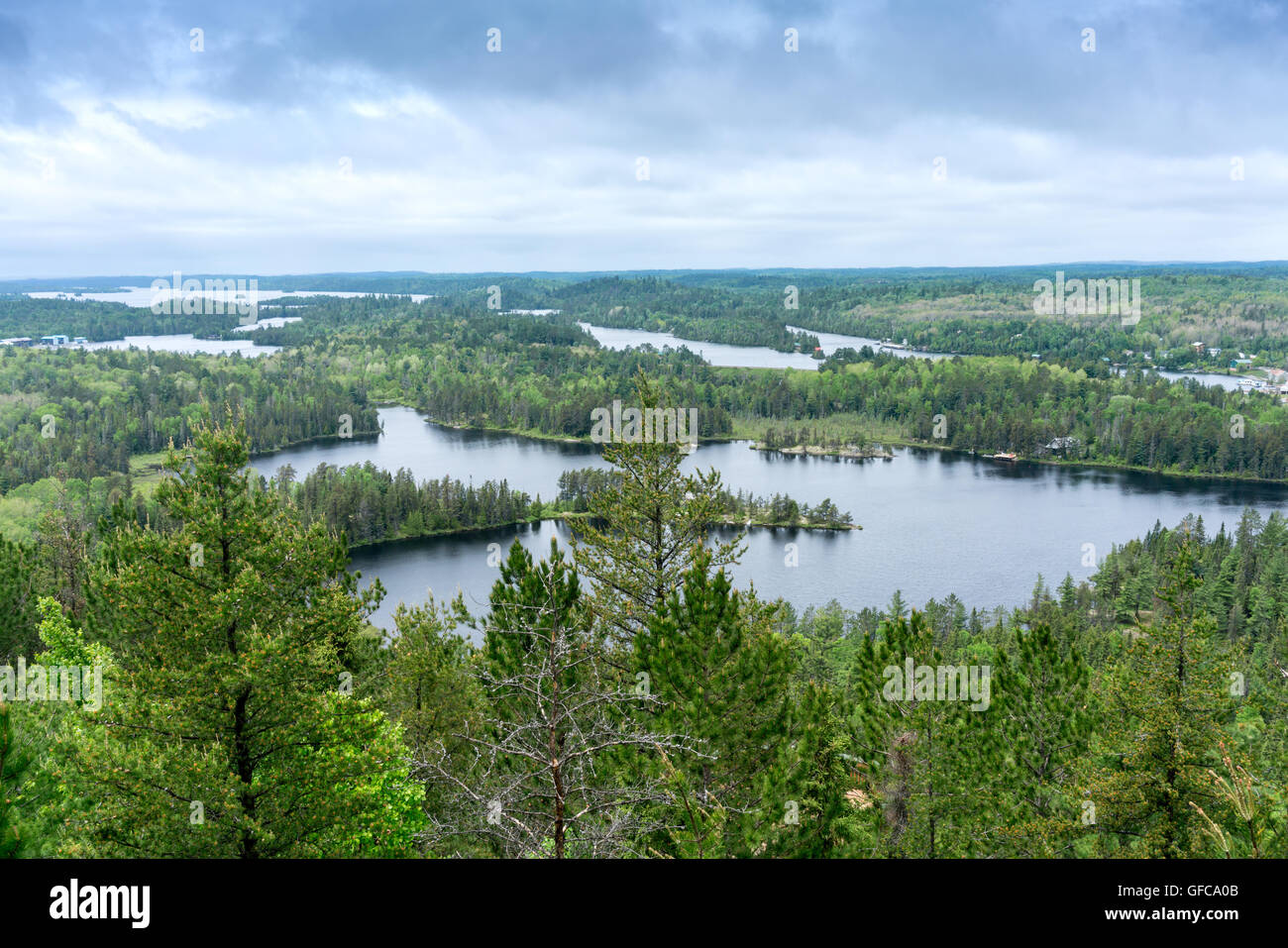 bad weather aerial view Stock Photo - Alamy