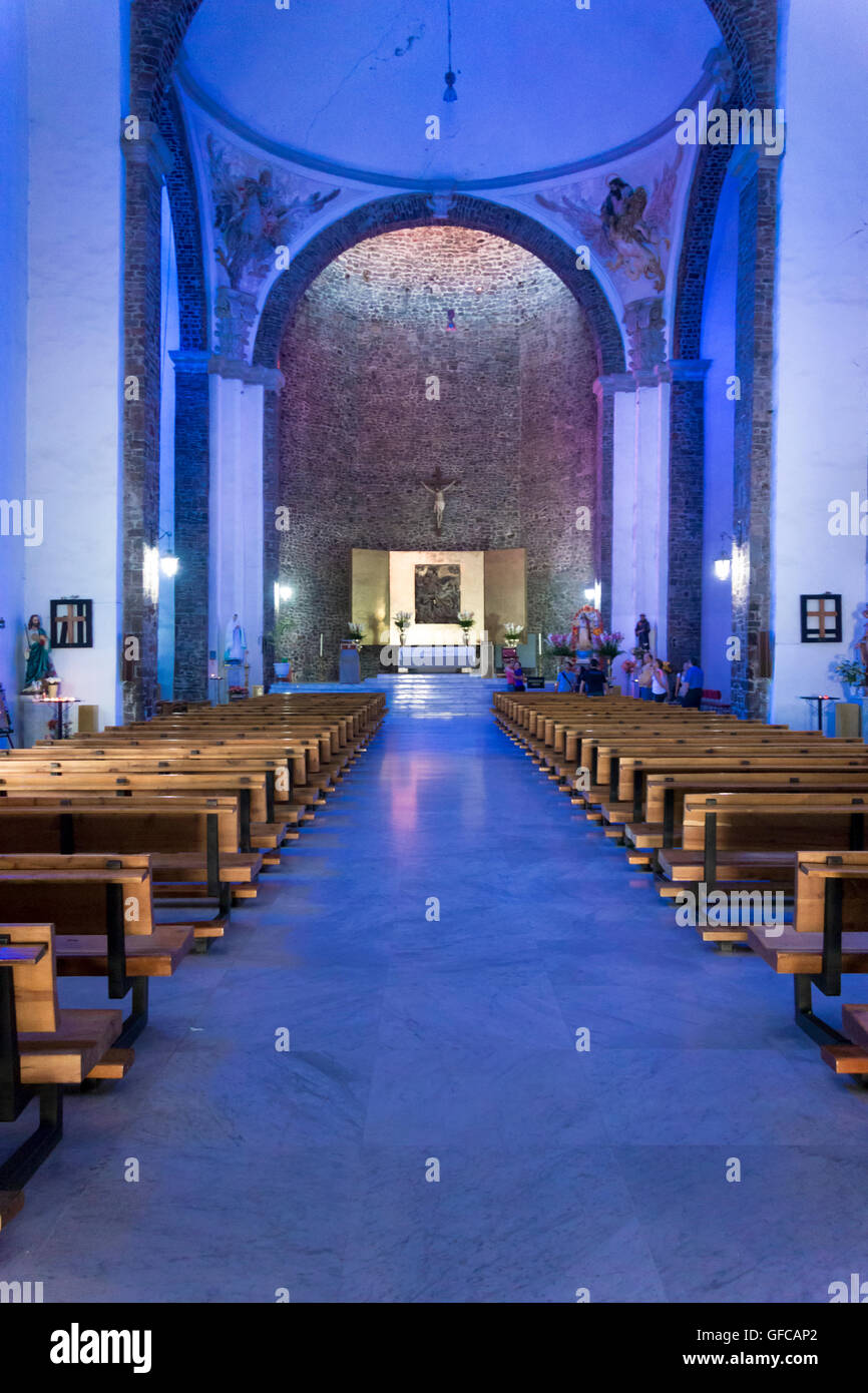 Interiors of a basilica, Basilica Of Our Lady Of Guadalupe, Mexico City ...