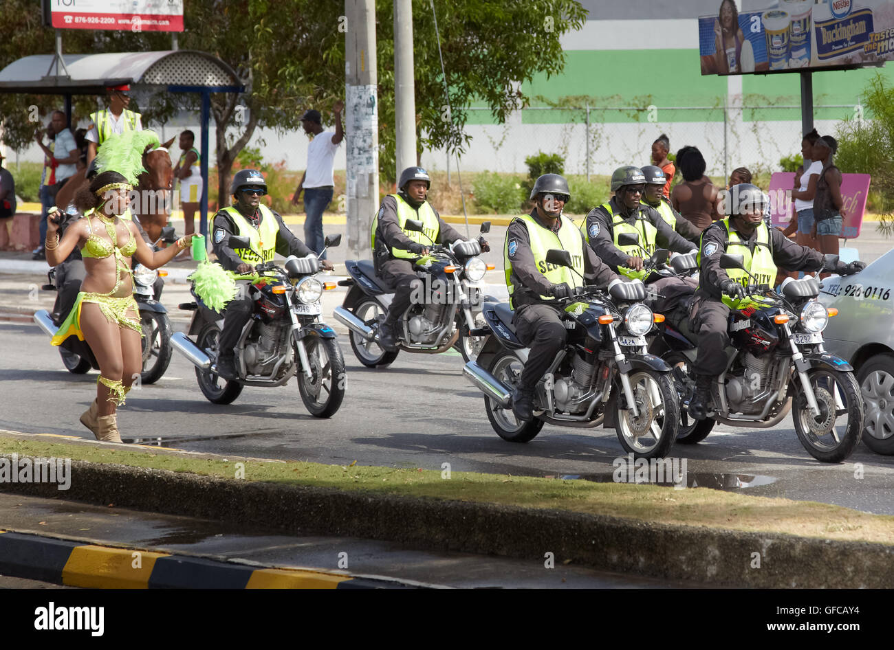 Performers in a carnival Stock Photo - Alamy