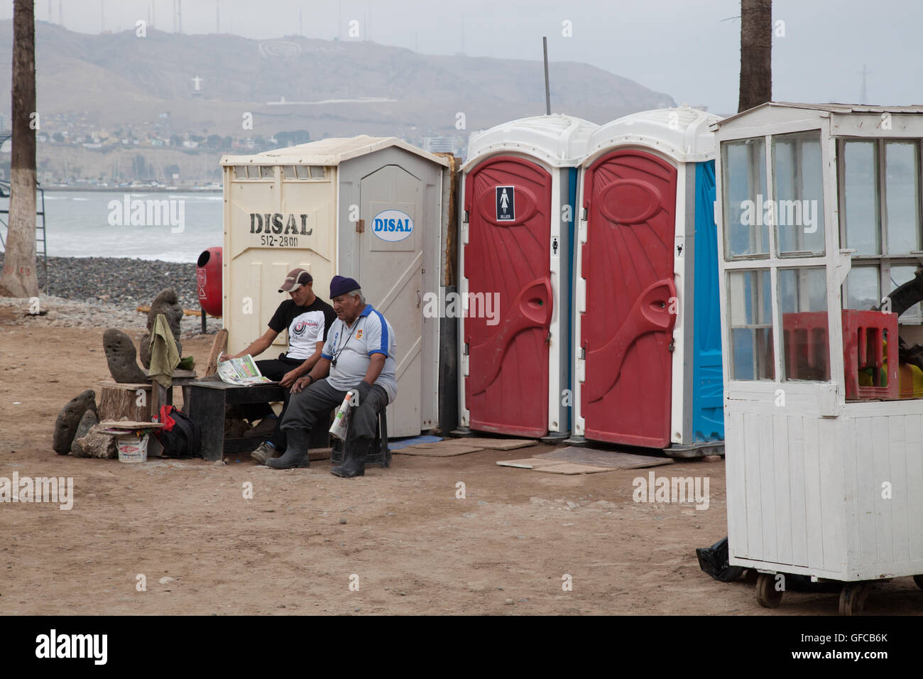Four public toilets hi-res stock photography and images - Alamy