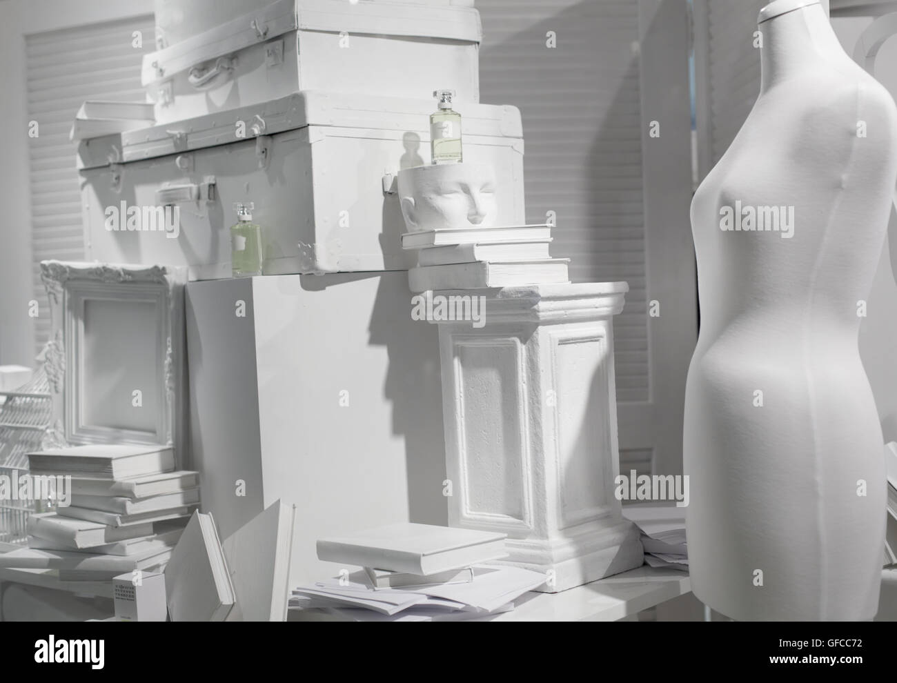 Assorted objects in a store Stock Photo - Alamy