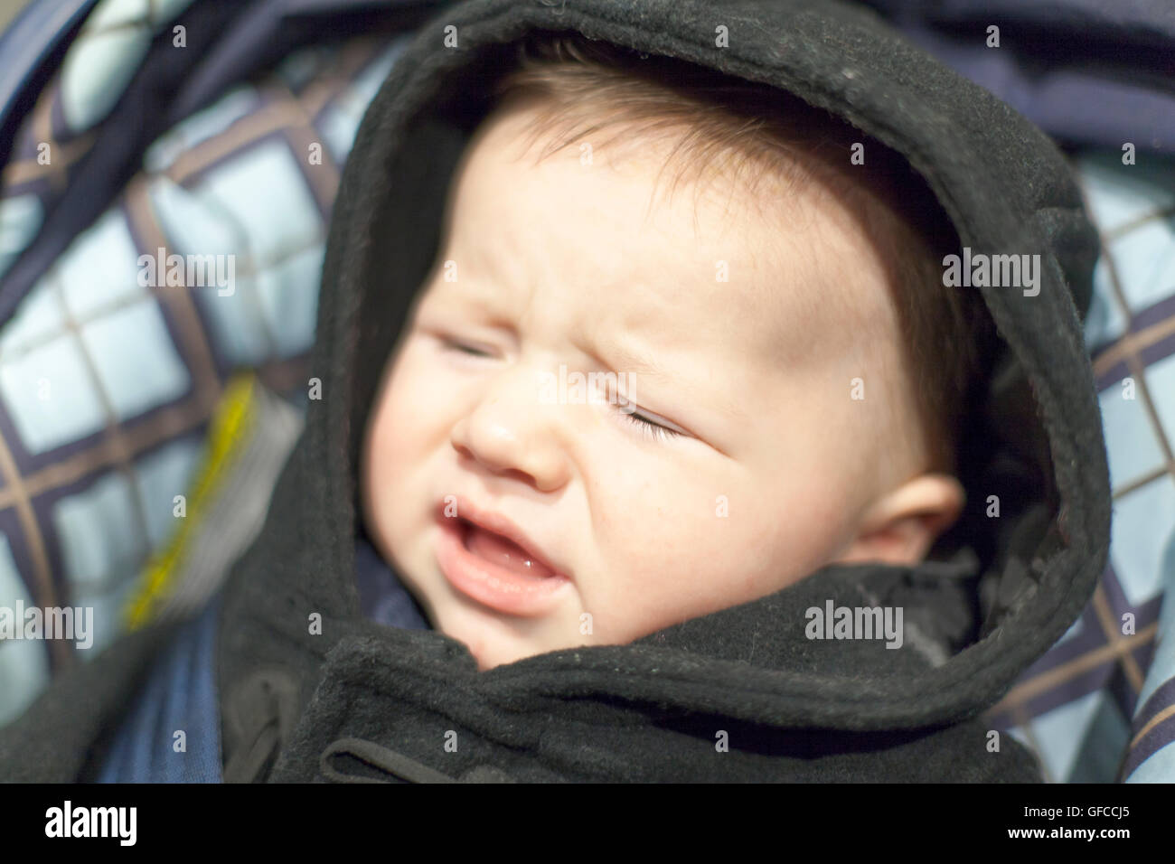 Baby pram crying hi-res stock photography and images - Alamy