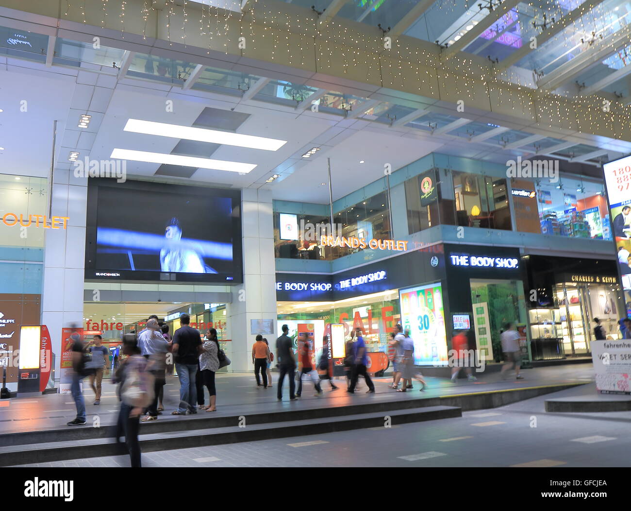 Fahrenheit shopping mall hi-res stock photography and images - Alamy