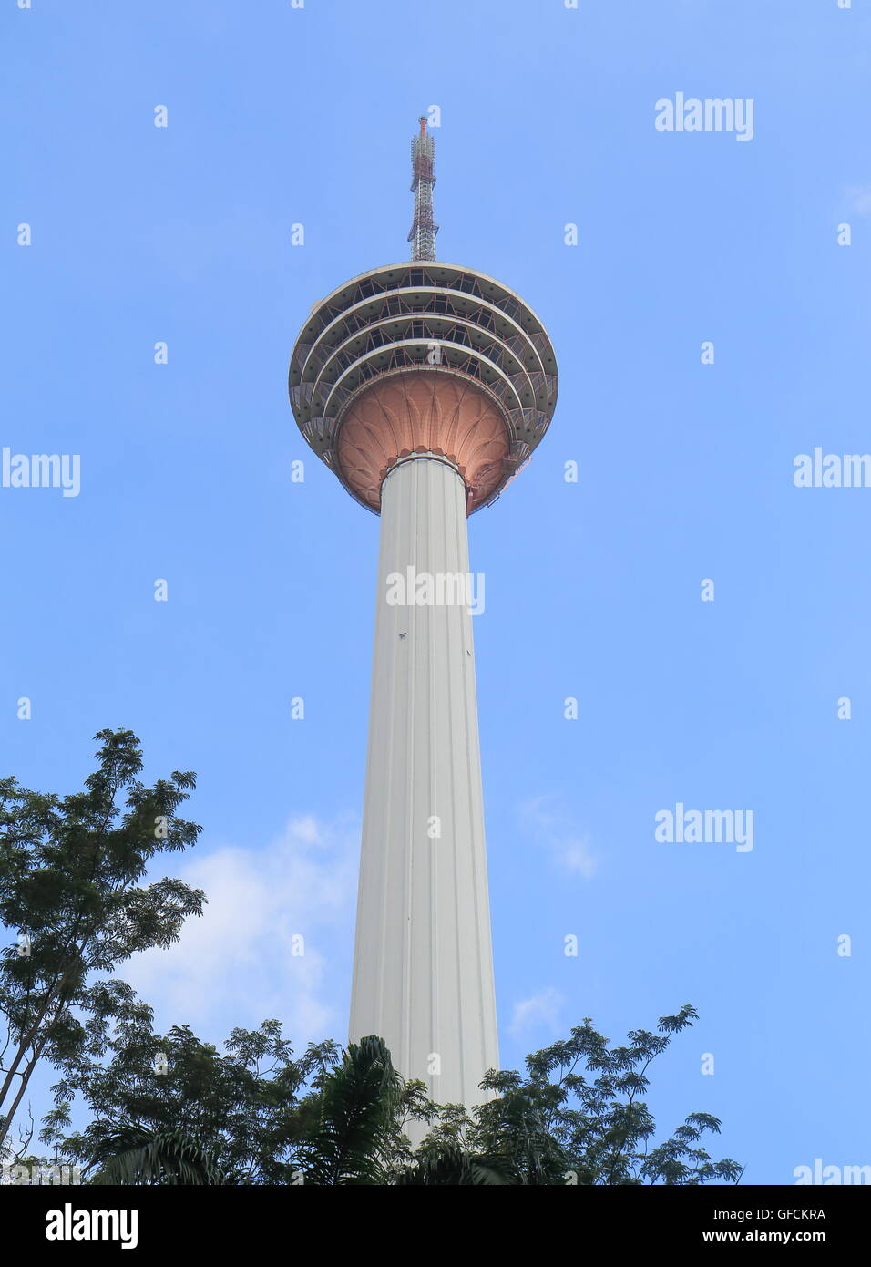 Iconic KL Tower in Kuala Lumpur Malaysia Stock Photo - Alamy