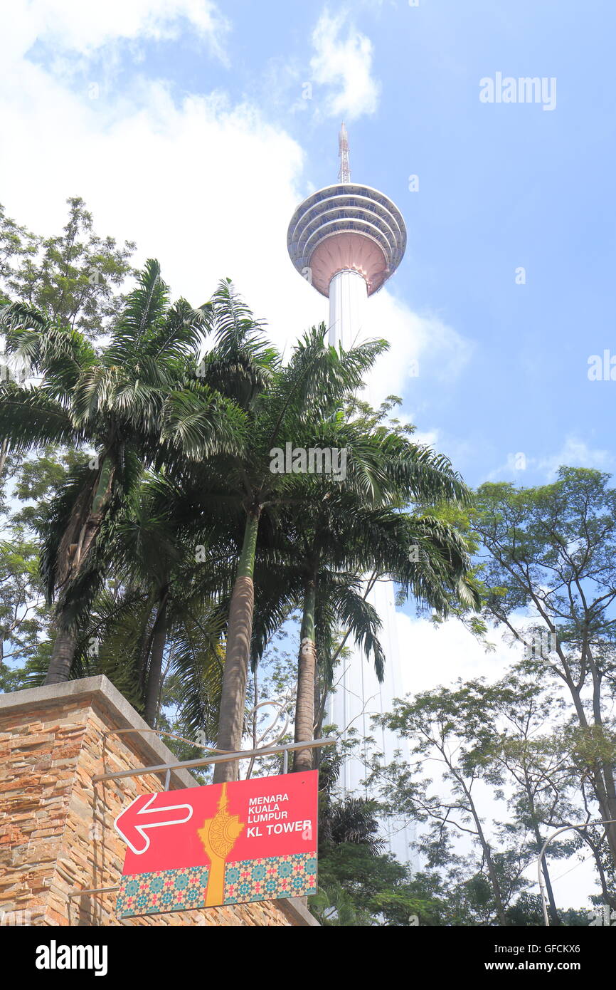 Kl tower in kuala lumpur hi-res stock photography and images - Alamy