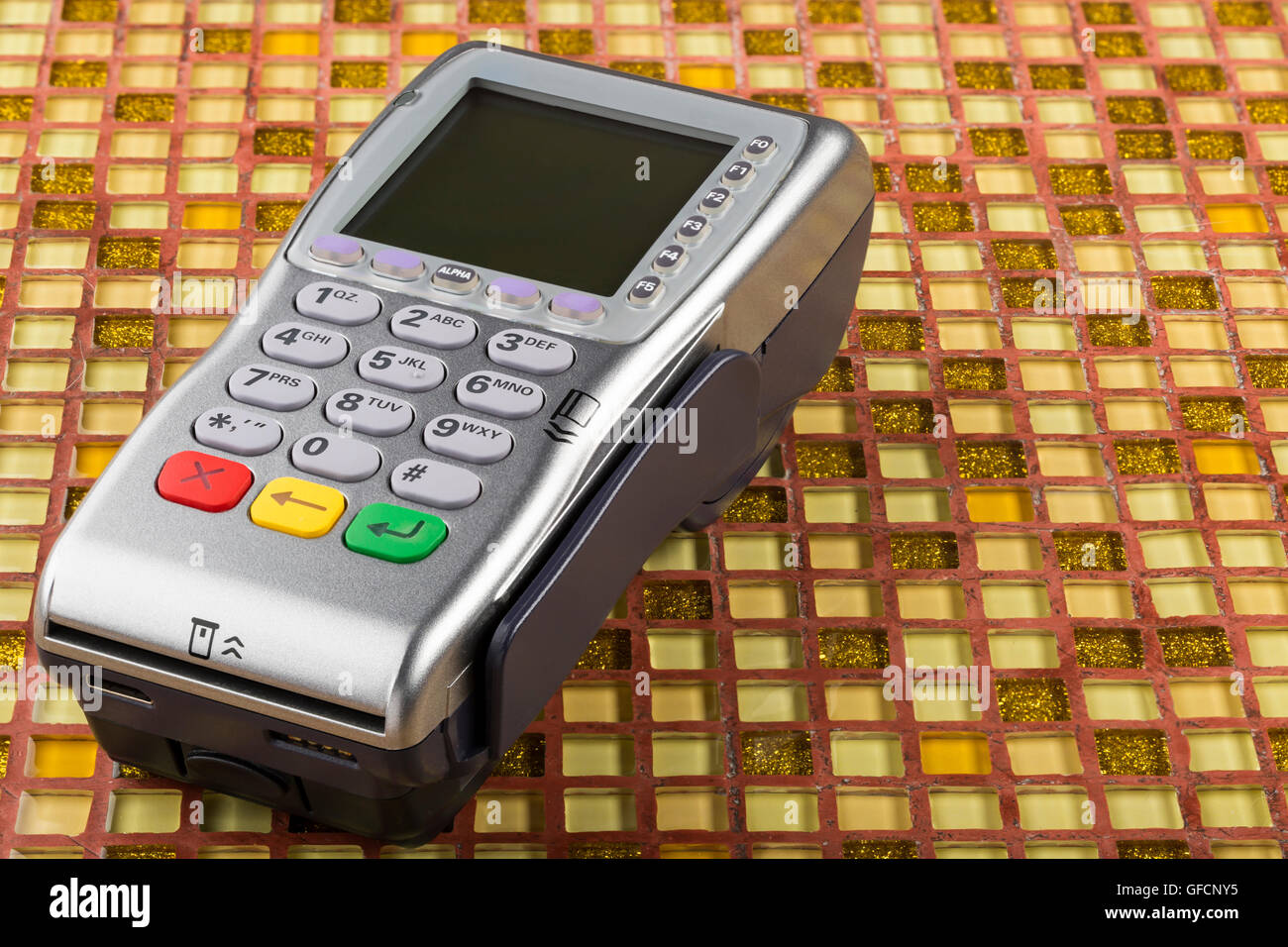 Mobile pos hi-res stock photography and images - Alamy