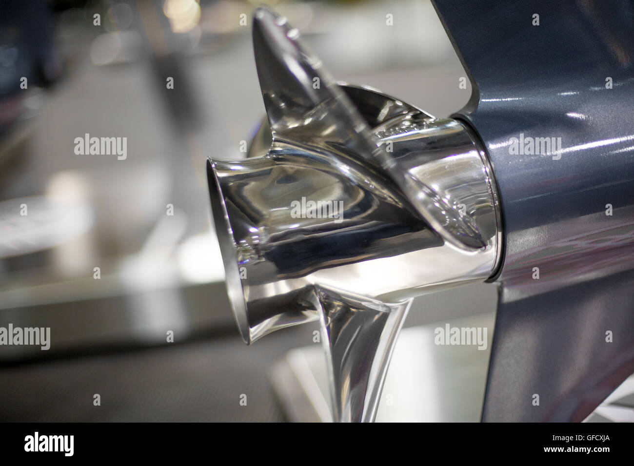 Close-up of a boat propellercolor image, canon 5DmkII Stock Photo - Alamy