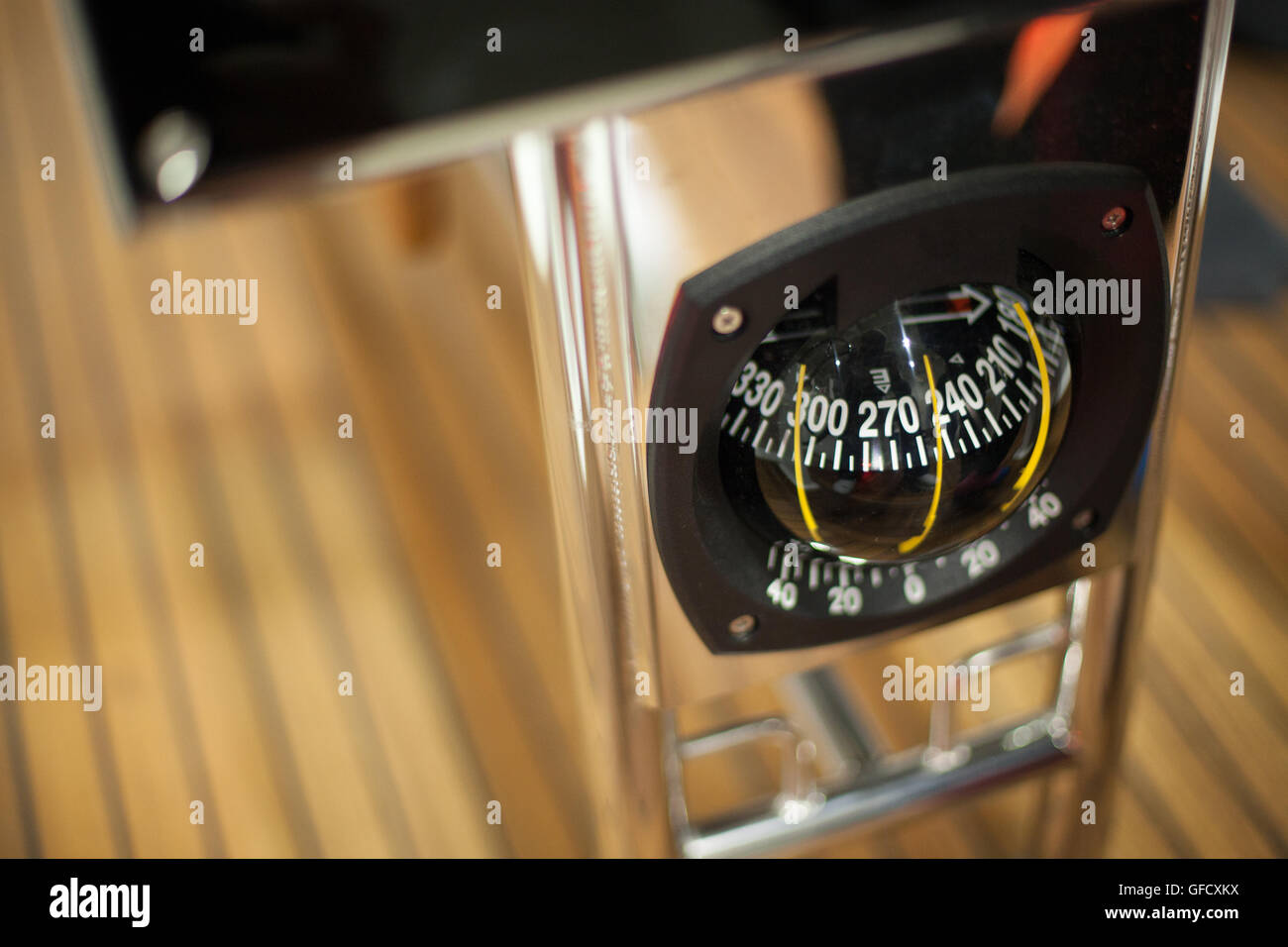 Close-up of a navigational compass of a boatcolor image, canon 5DmkII ...