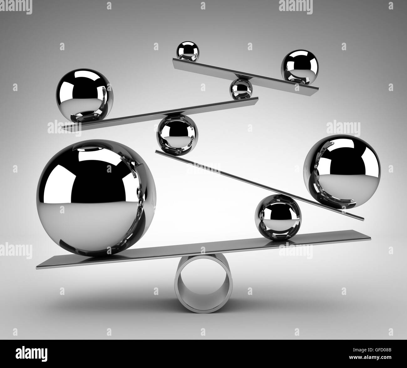 Balance imbalance Black and White Stock Photos & Images - Alamy