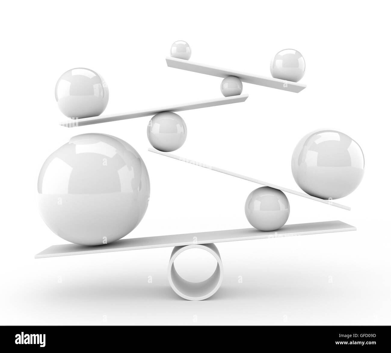 Balance imbalance Black and White Stock Photos & Images - Alamy