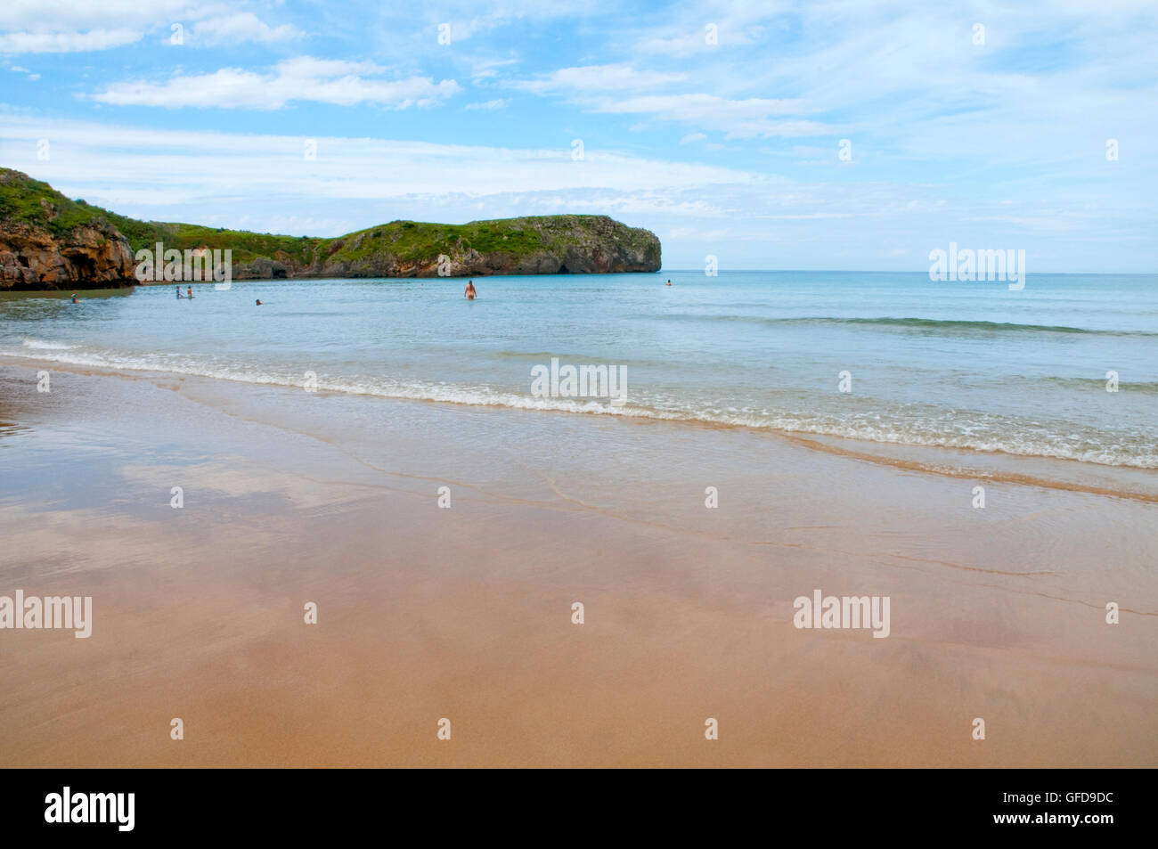 Torimbia beach. Niembro, Asturias, Spain Stock Photo - Alamy