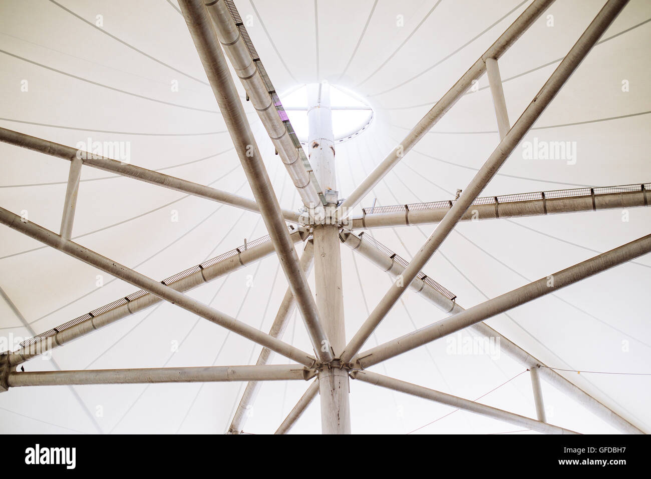 Structure of white canvas roof tents , vintage style Stock Photo - Alamy