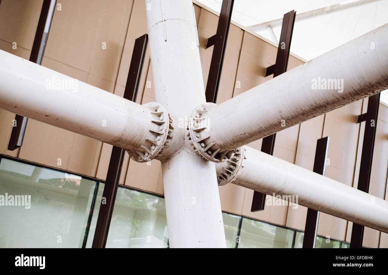 Structure of white canvas roof tents , vintage style Stock Photo - Alamy
