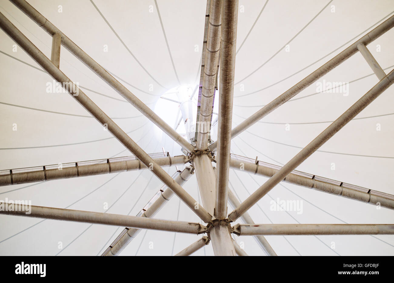 Structure of white canvas roof tents , vintage style Stock Photo - Alamy