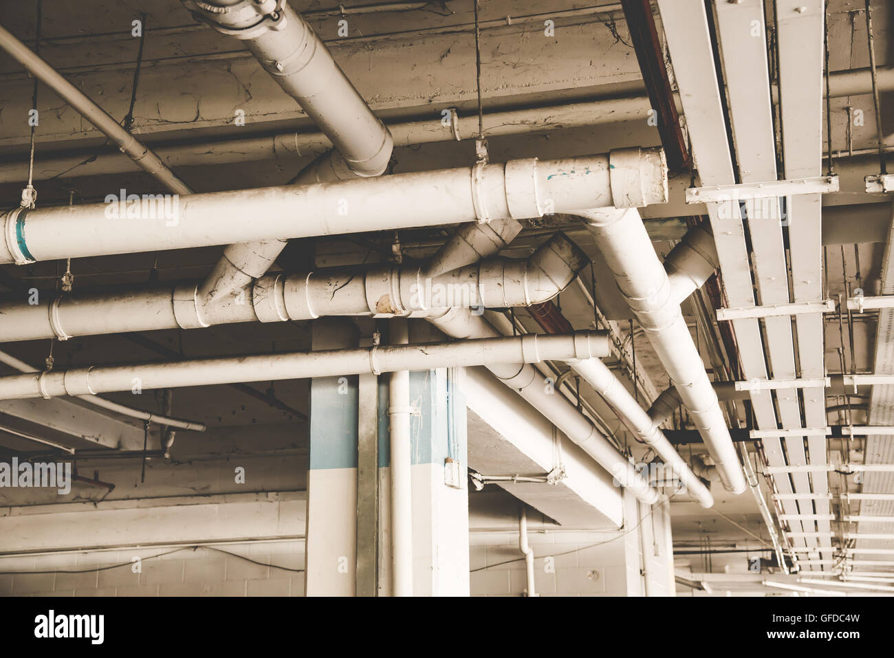 Water supply pipes ceiling industry hi-res stock photography and images ...