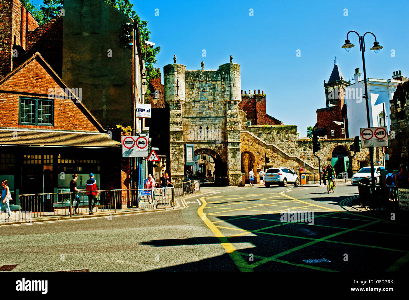Bootham bar york hi-res stock photography and images - Alamy