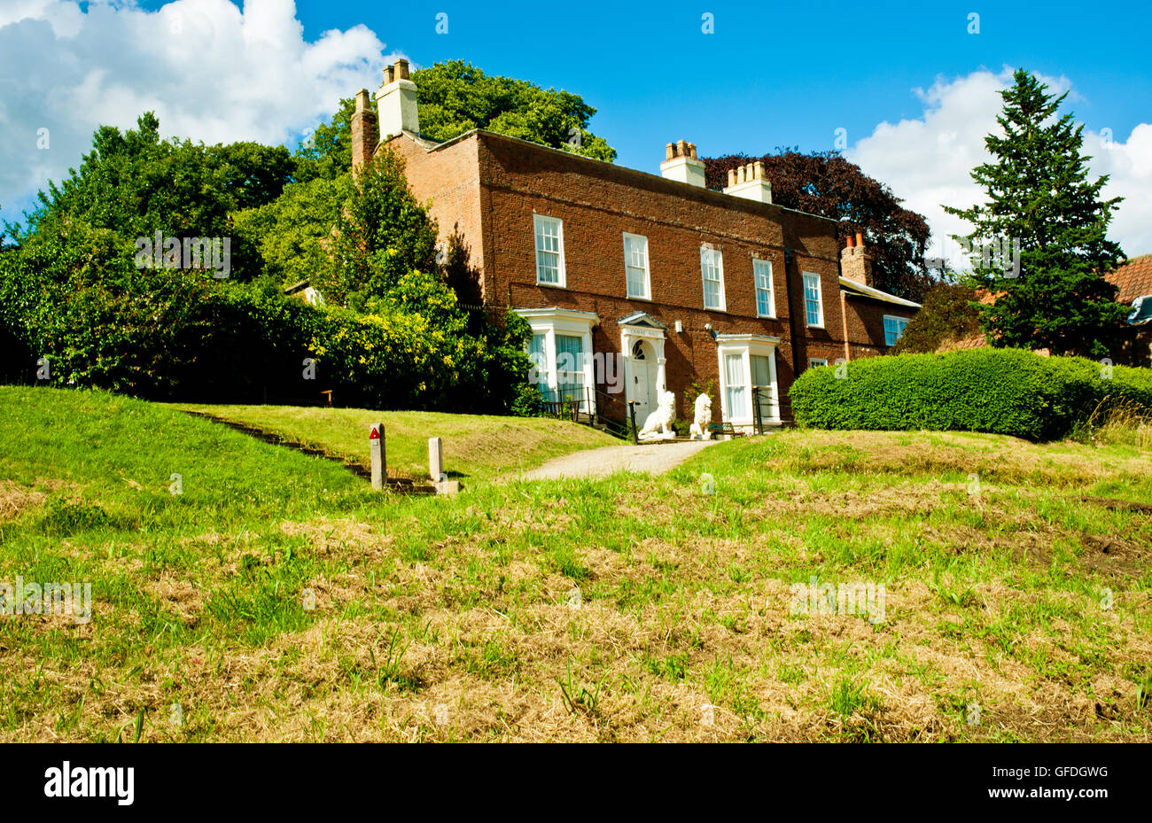 Crayke Hall, Crayke, North Yorkshire Stock Photo - Alamy