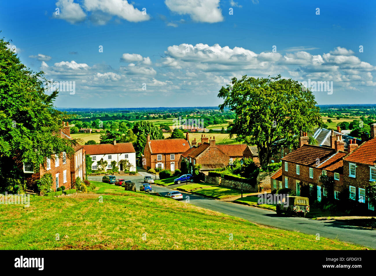 Crayke village hi-res stock photography and images - Alamy