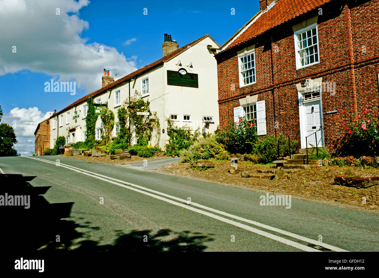 The Durham Ox, Crayke, Yorkshire Stock Photo - Alamy