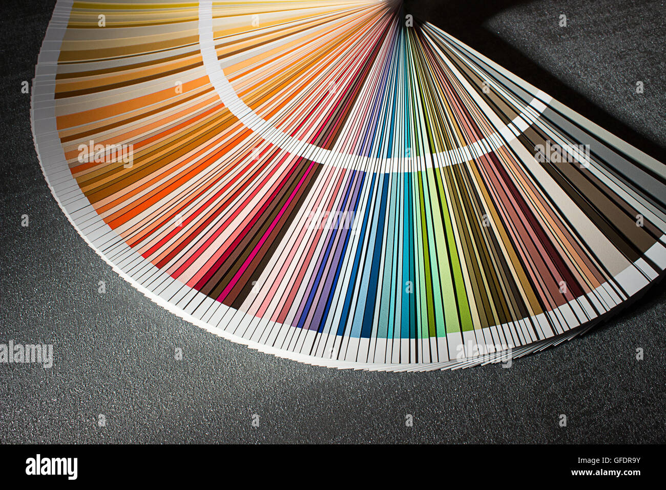 Color card, Color guide closeup, Color Chart, Color Swatch Stock Photo ...