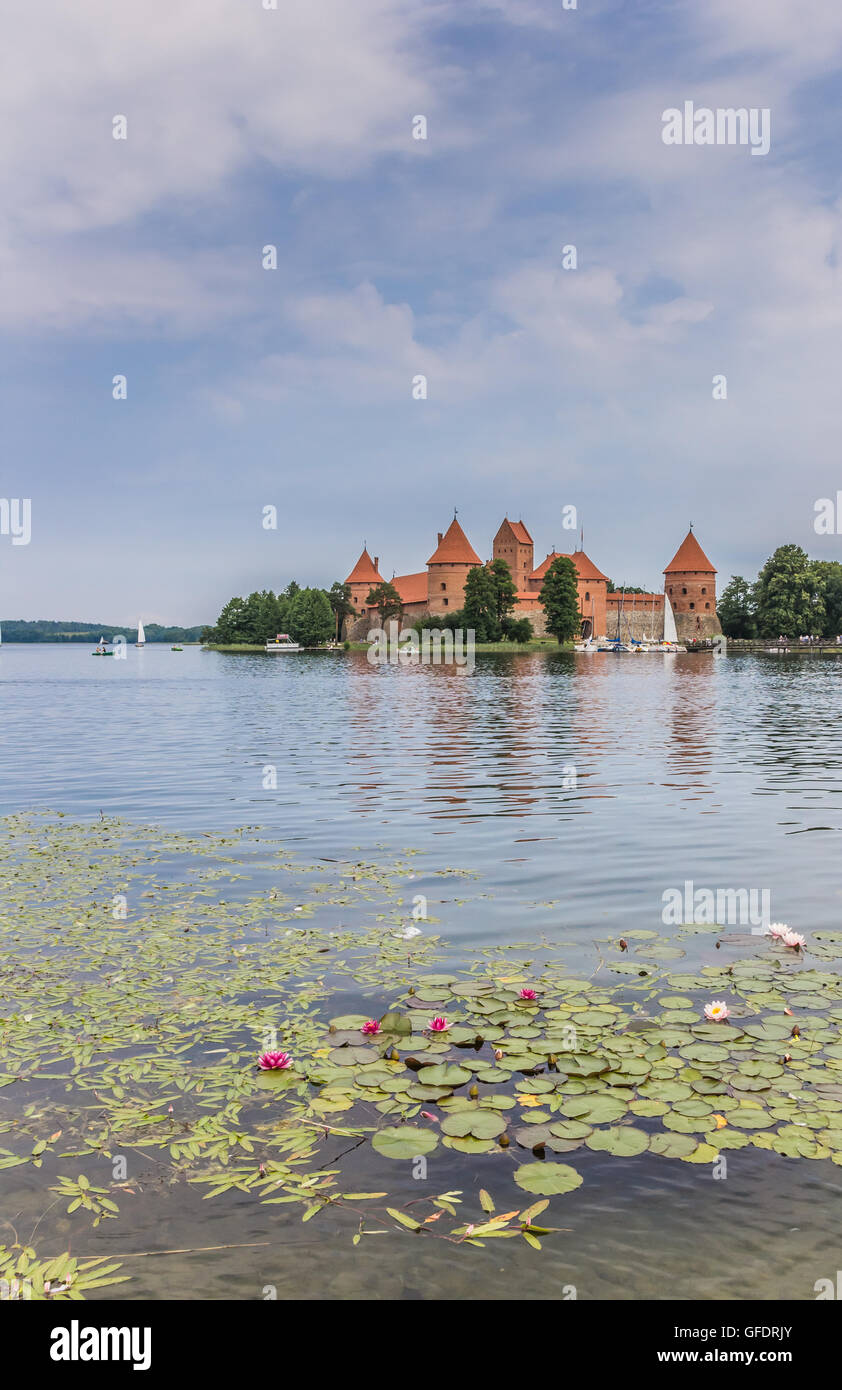 Trakai castle lake galve lithuania hi-res stock photography and images ...