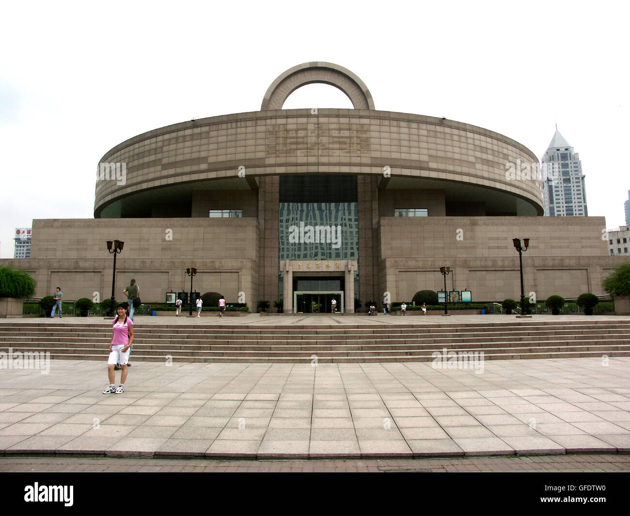 The Shanghai Museum in People’s Square in Shanghai, China Stock Photo ...