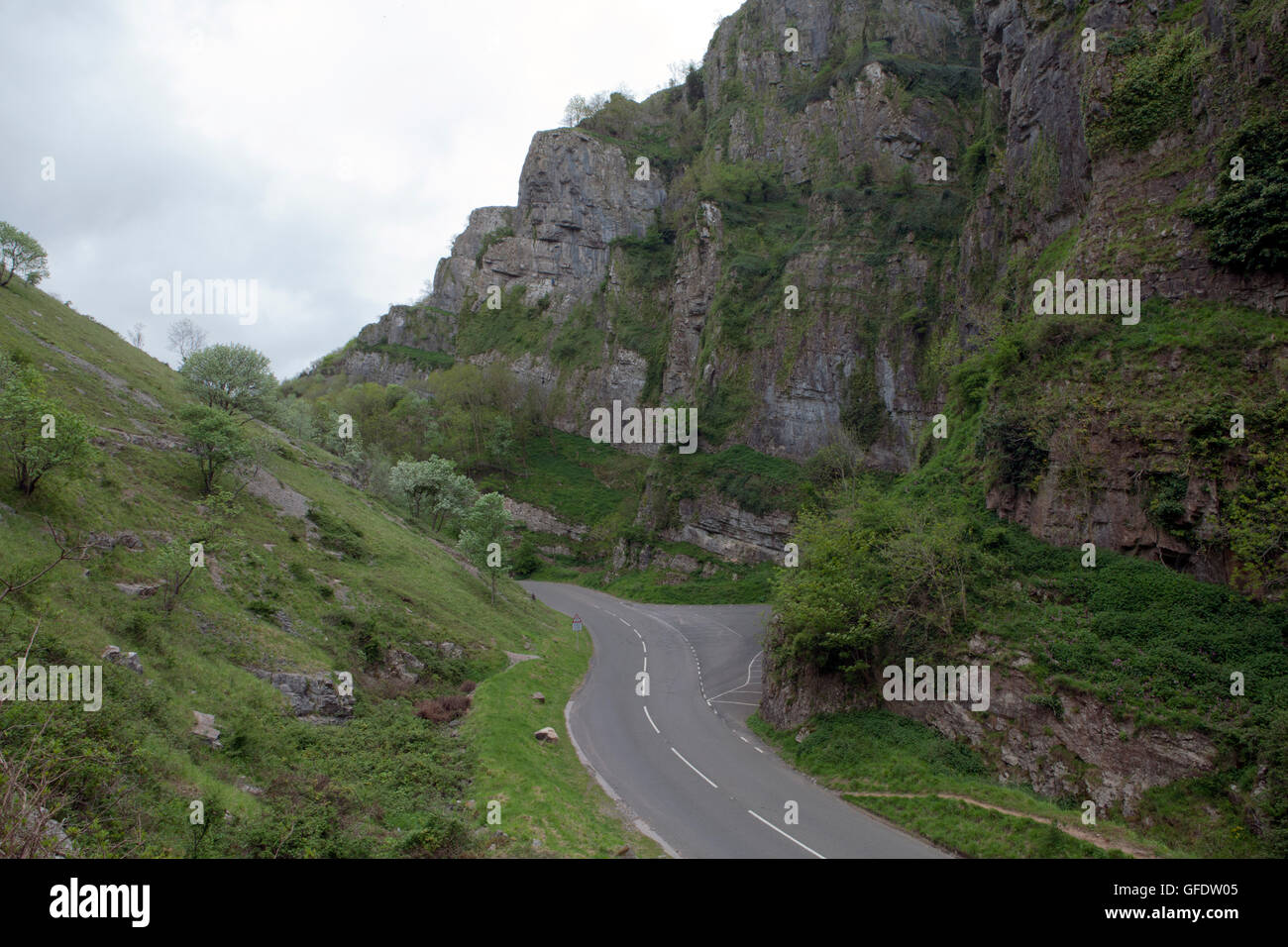 Limestone Cliffs at Cheddar Gorge Stock Photo - Alamy