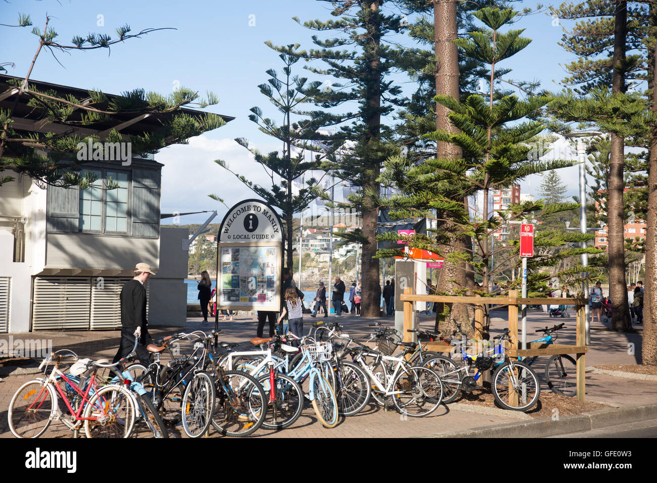 Manly beach promenade hi-res stock photography and images - Alamy