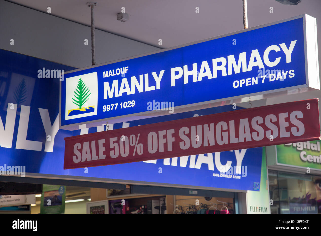 Pharmacy chemist in Manly,suburb of Sydney,New South Wales,australia ...