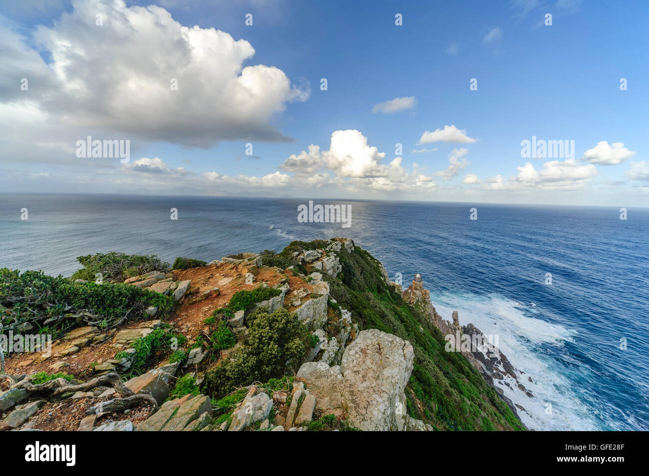Cape Point the southeast corner of the Cape Peninsula, Cape town, South ...
