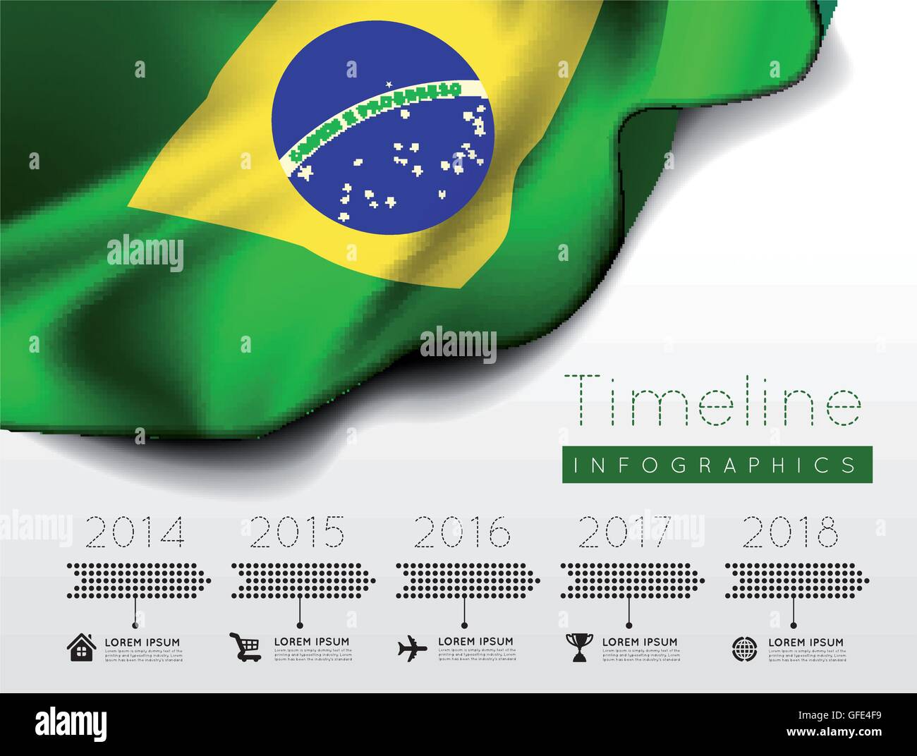 America timeline Stock Vector Images - Alamy