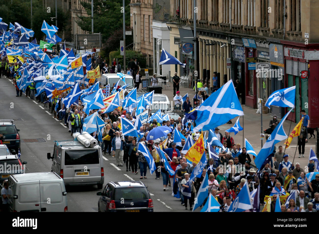 Thousands of people take part in the 'All Under One Banner' march for ...
