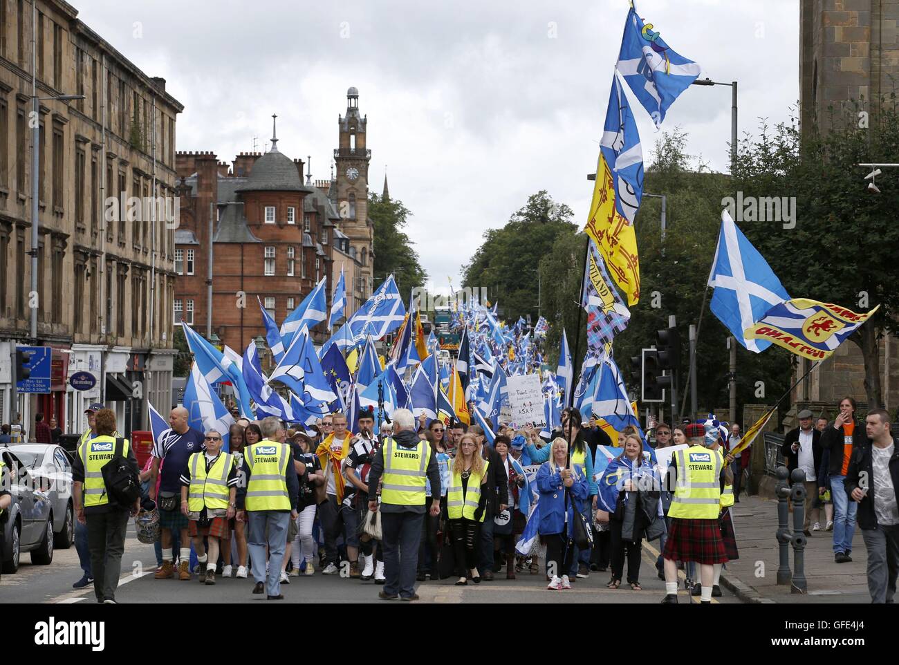 Thousands of people take part in the 'All Under One Banner' march for ...