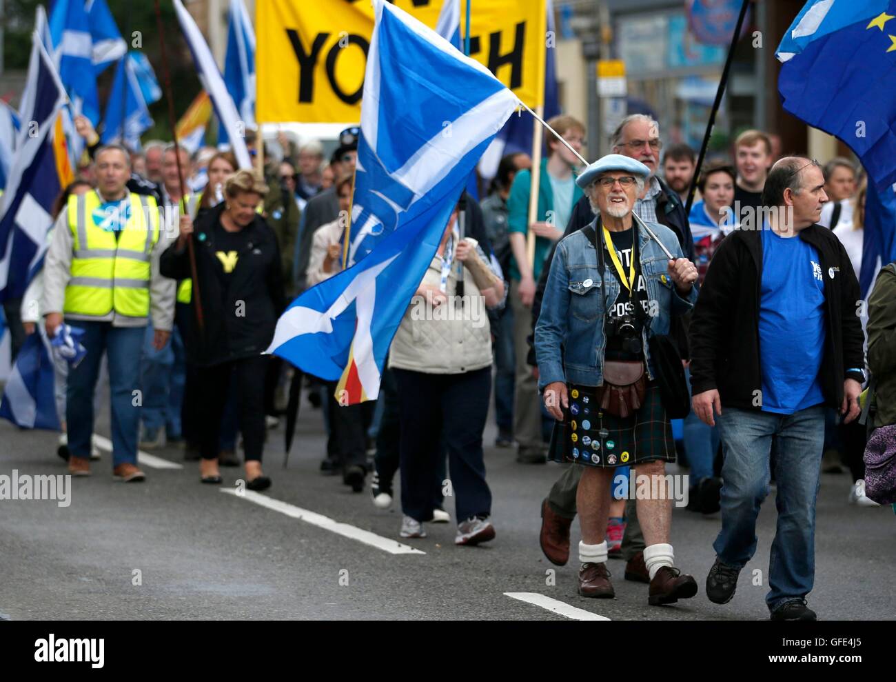 Thousands of people take part in the 'All Under One Banner' march for ...