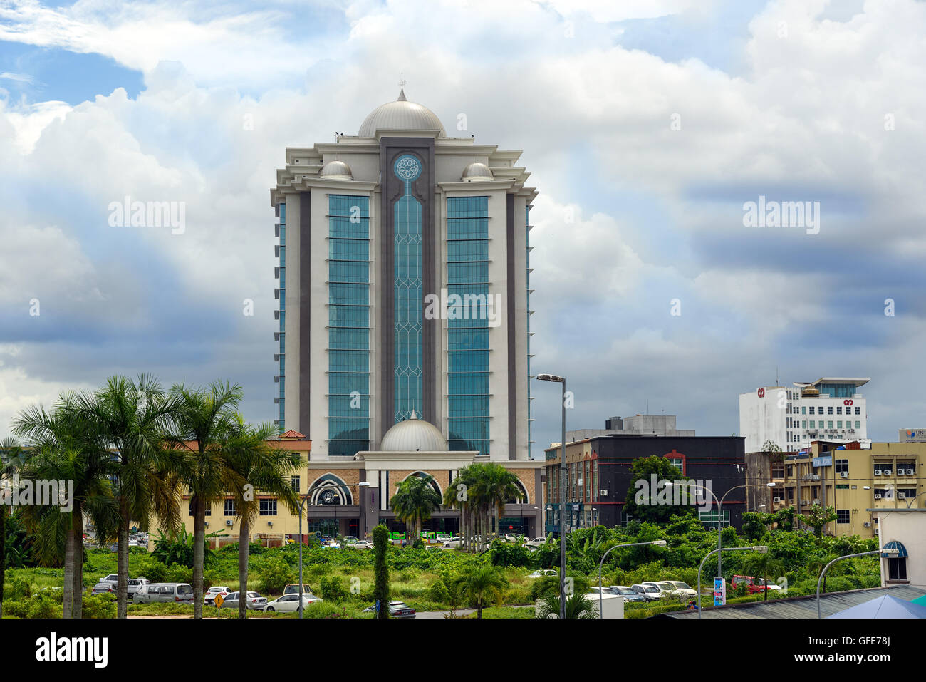 Islamic Complex (Kompleks Islam Sarawak) in Kuching. Sarawak. Borneo ...