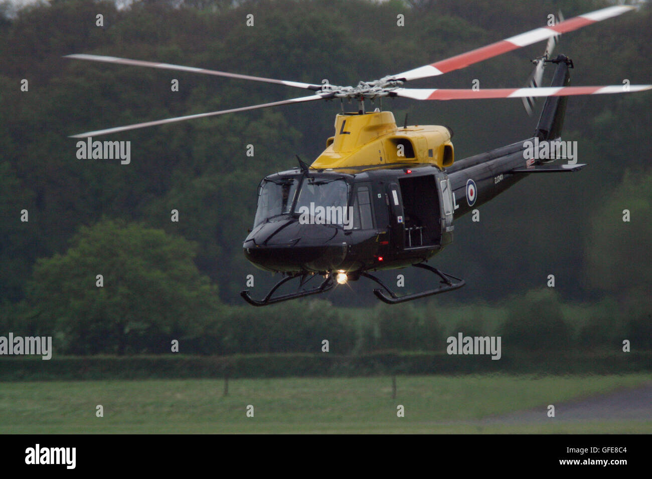 A Griffin helicopter also used by Prince William during pilot training ...